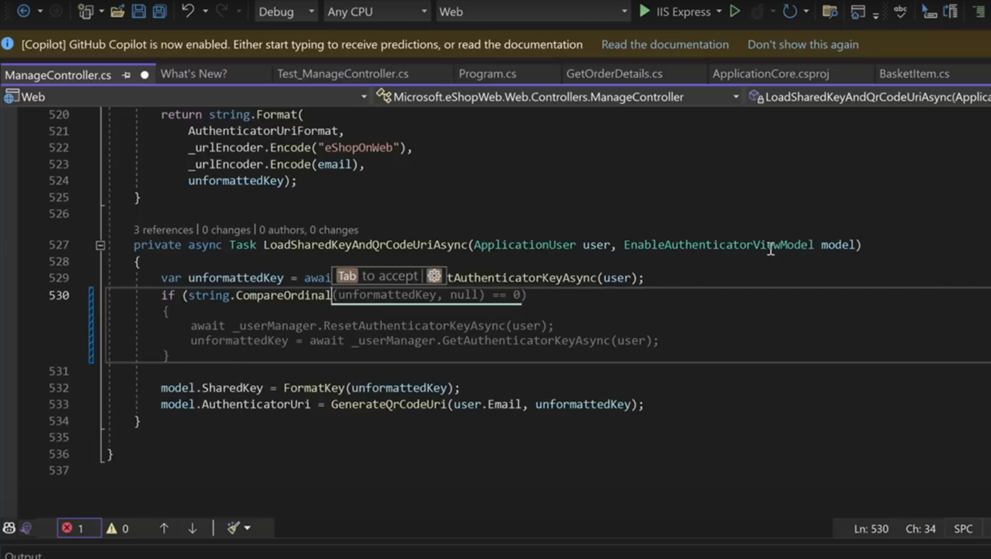 How to Use GitHub Copilot in Visual Studio 2022 – Blog QuickRef