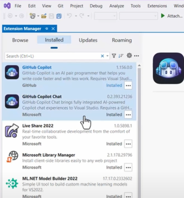 How to Use GitHub Copilot in Visual Studio 2022 – Blog QuickRef